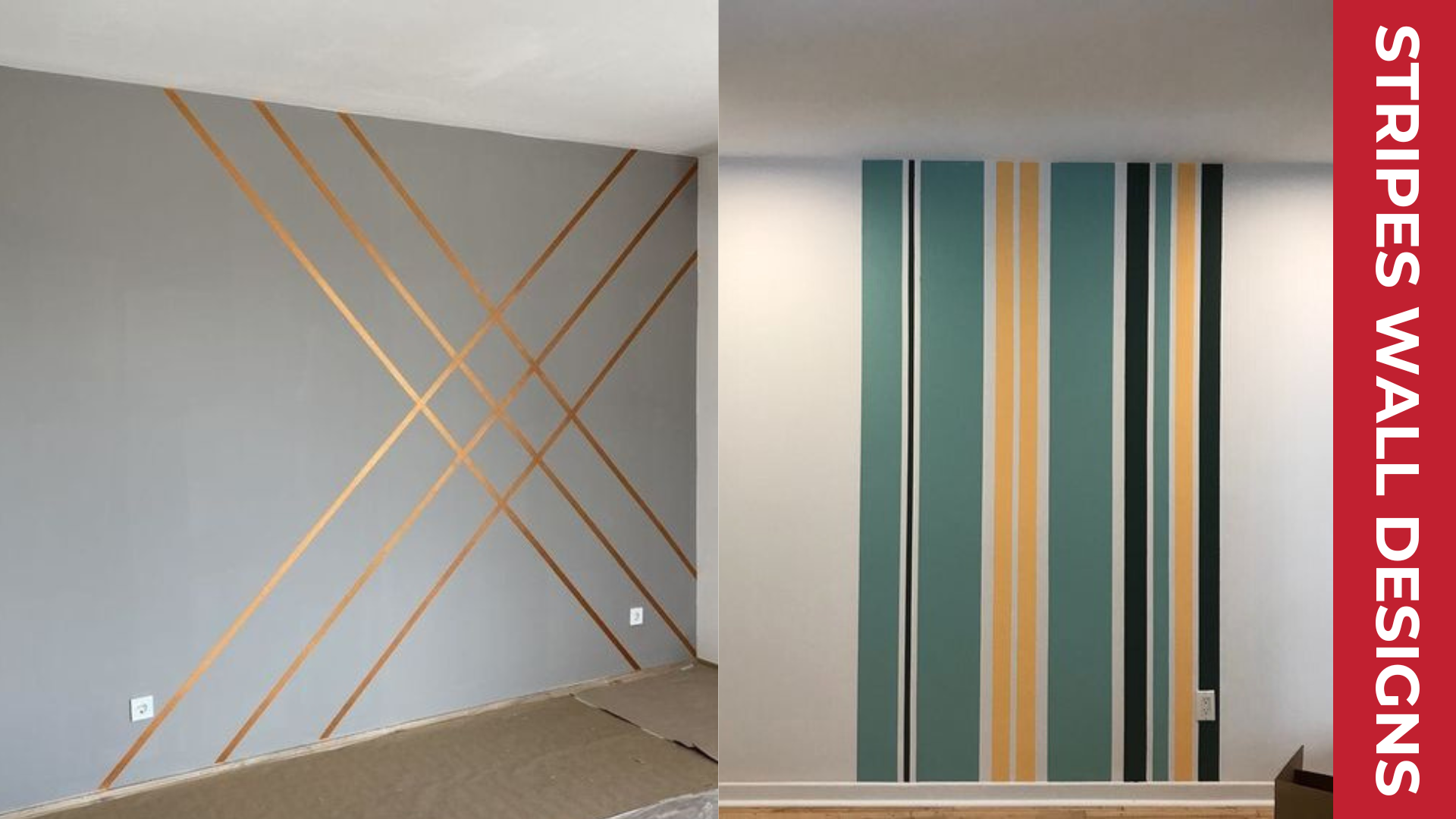 Vertical Lines Painting Ideas Colours Of Arley, Recycled Sustainable