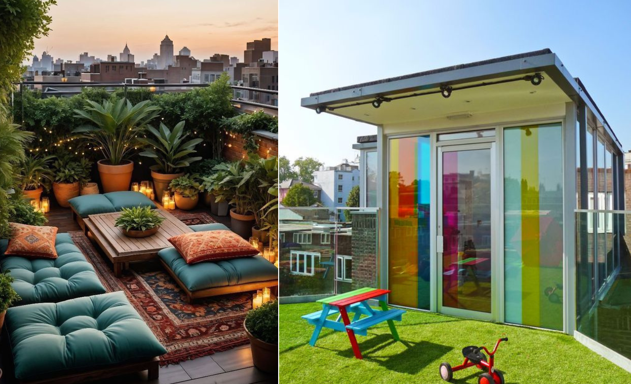 Rooftop Design Ideas: Stylish And Innovative Ideas For Indian Roofs ...
